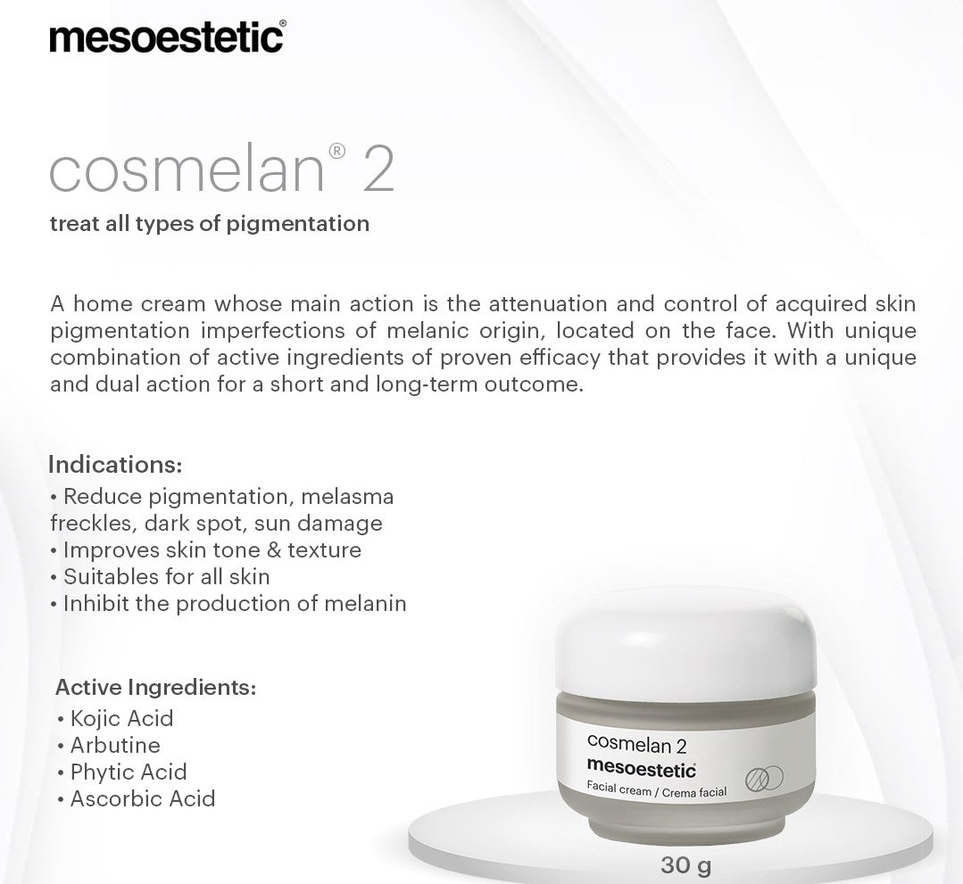 Mesoestetic Cosmelan 2 Home Depigmenting Treatment Cream | Exquisite ...